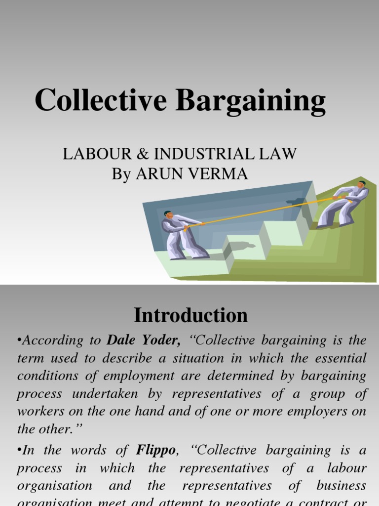 Collective Bargaining JSL | PDF | Collective Bargaining | Employment