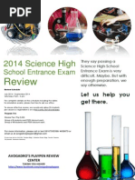 Philippine Science High School Entrance Exam Reviewer PDF | PDF