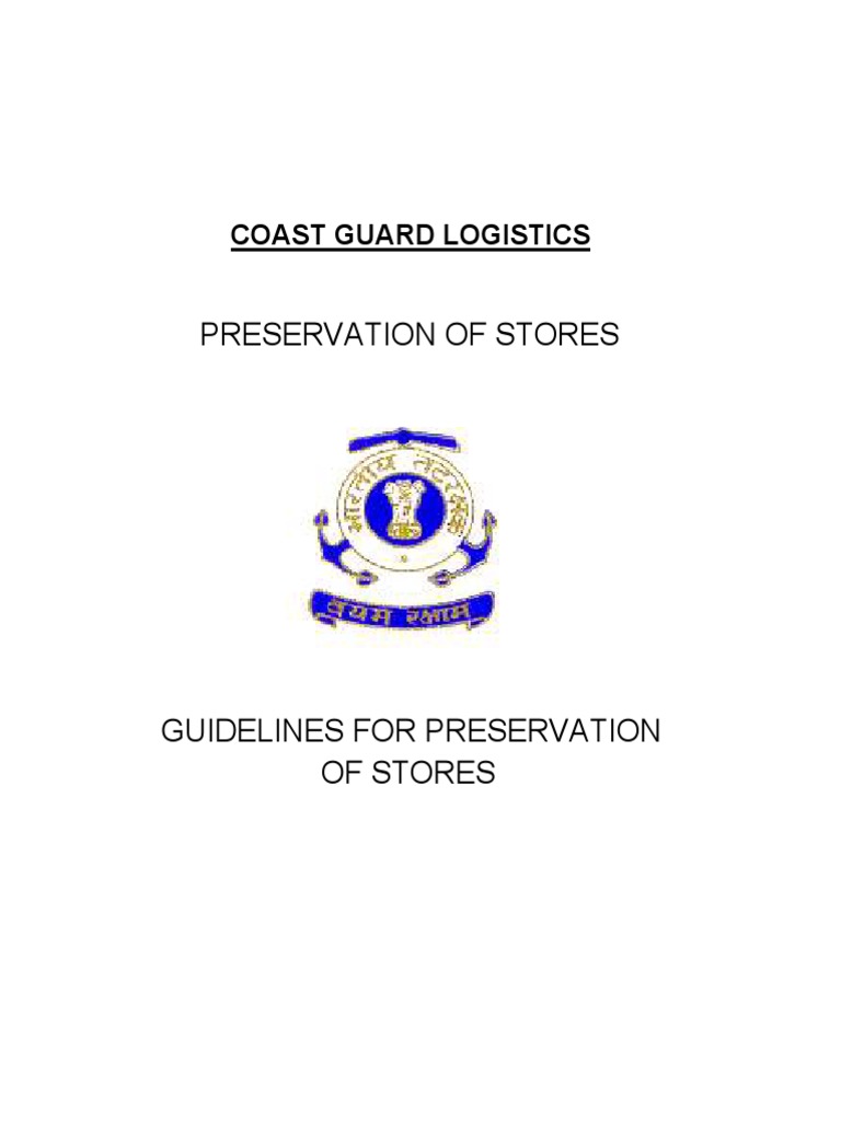 Store Preservation Guidelines | PDF | Battery (Electricity ...
