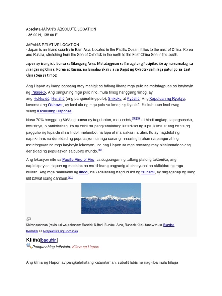 Absolute JAPAN | PDF