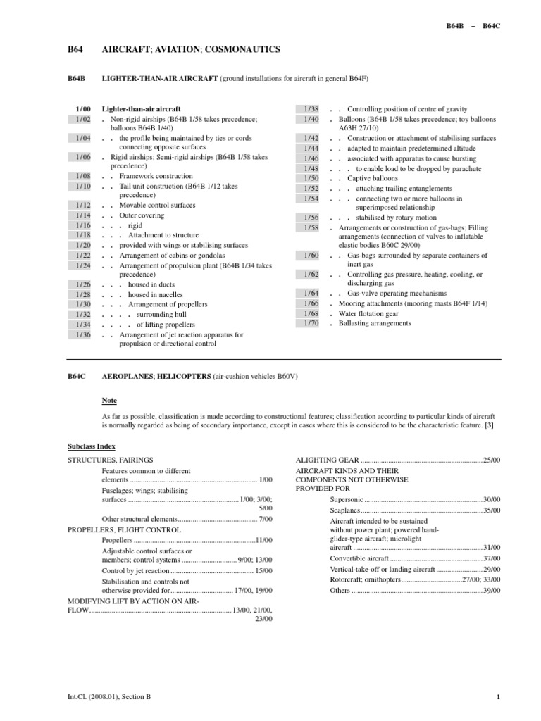 B64 Aircraft Aviation Cosmonautics: B64B - B64C | PDF | Helicopter ...