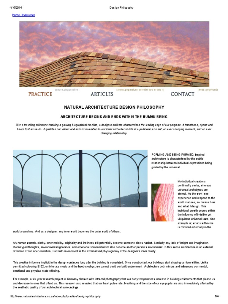 Design Philosophy | PDF | Femininity | Thought