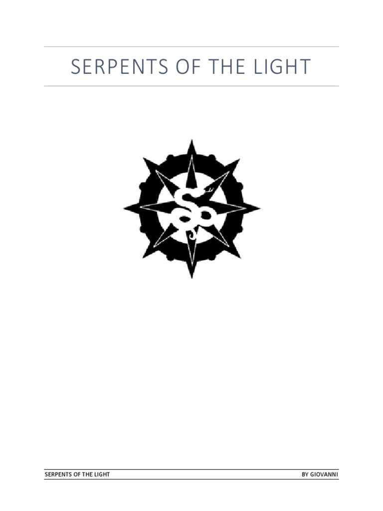 Serpents of The Light | PDF | Slavery