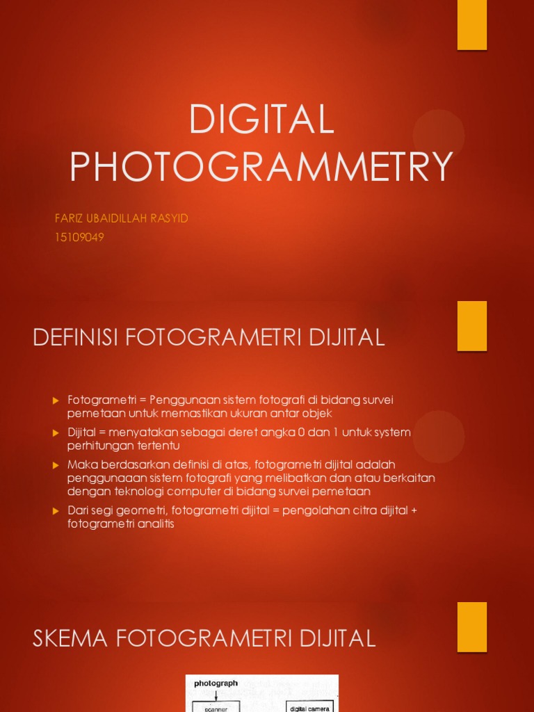 Fotogrametri Digital | PDF
