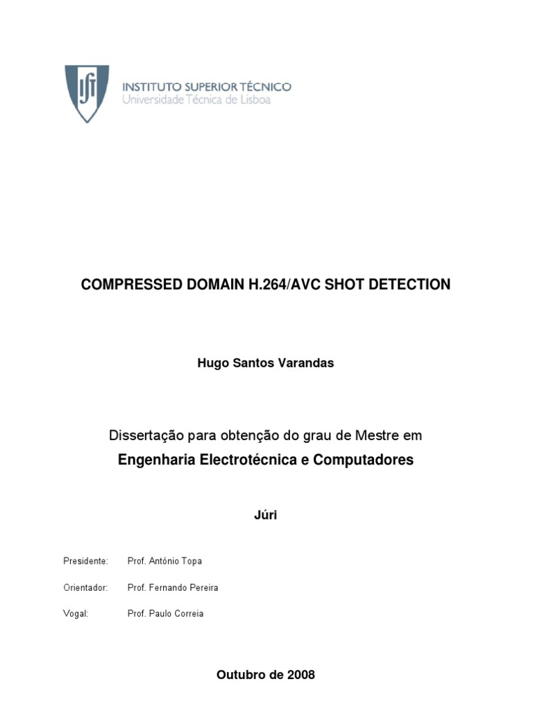 H 264 Compressed Shot Detection Pdf Data Compression H 264 Mpeg 4 Avc