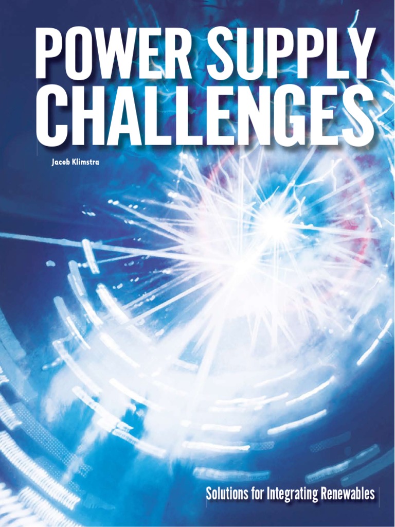 Power Supply Challenges | PDF | Wind Power | Renewable Energy