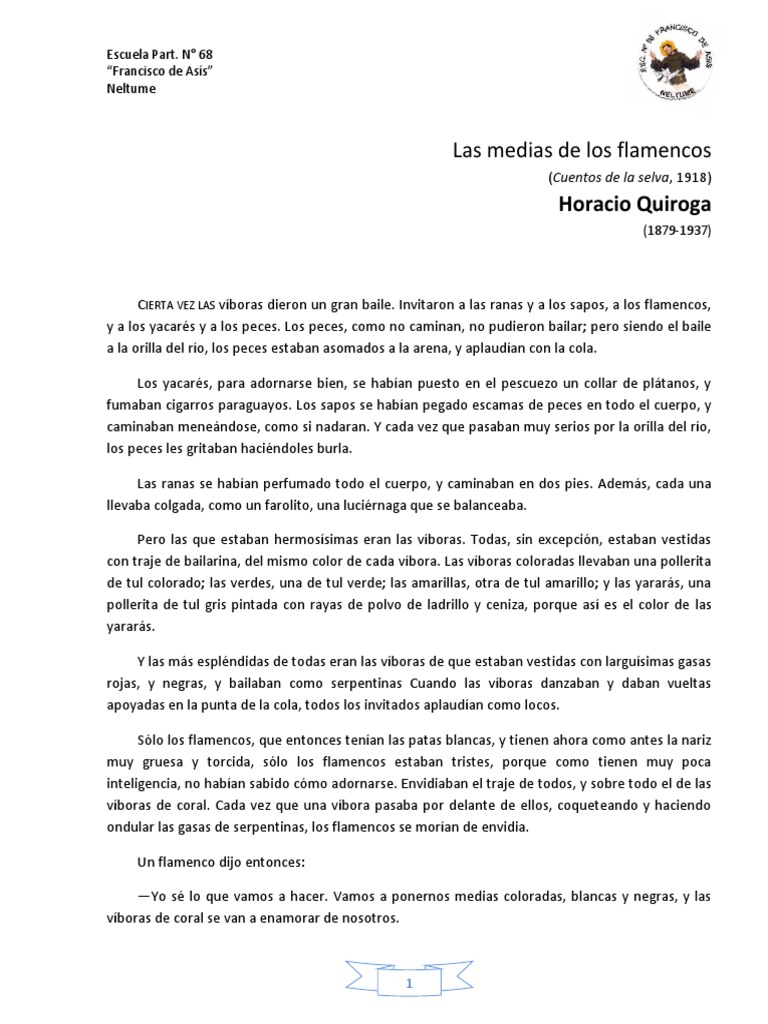 Las Medias de Los Flamencos | PDF