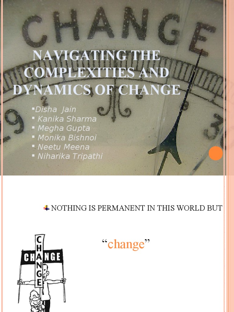 Change Management Overview | PDF | Change Management | Behavior