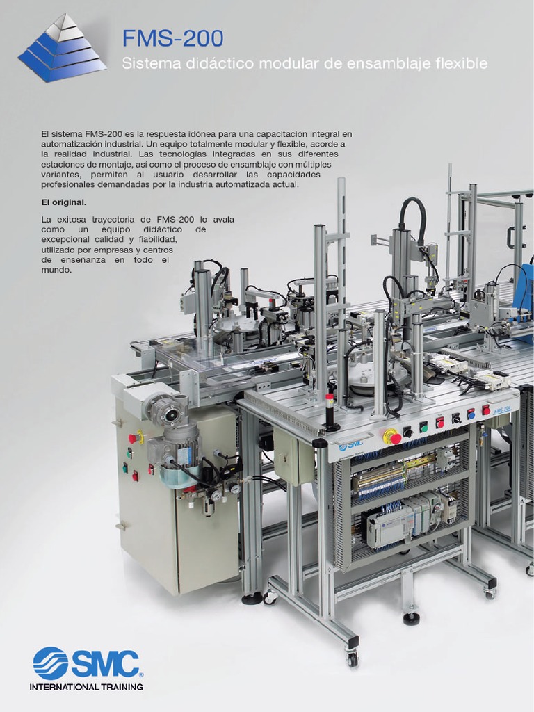 FMS-200 SMC | PDF | Scada | Controlador lógico programable