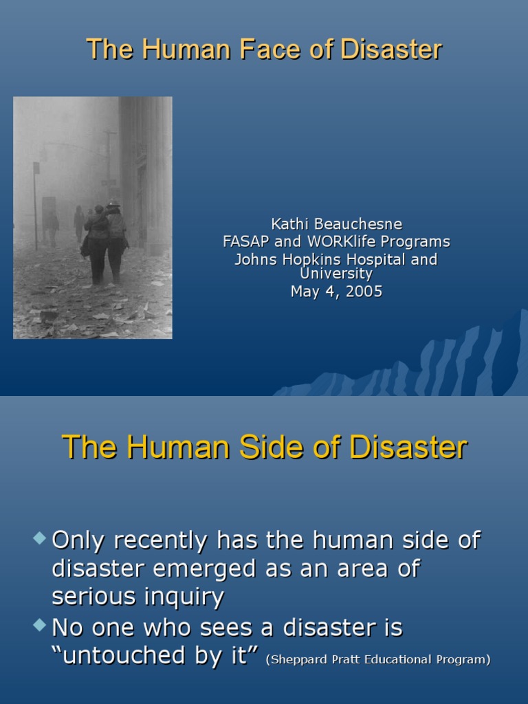 Human Face of Disaster, December 2003 | PDF | Emergency Management ...