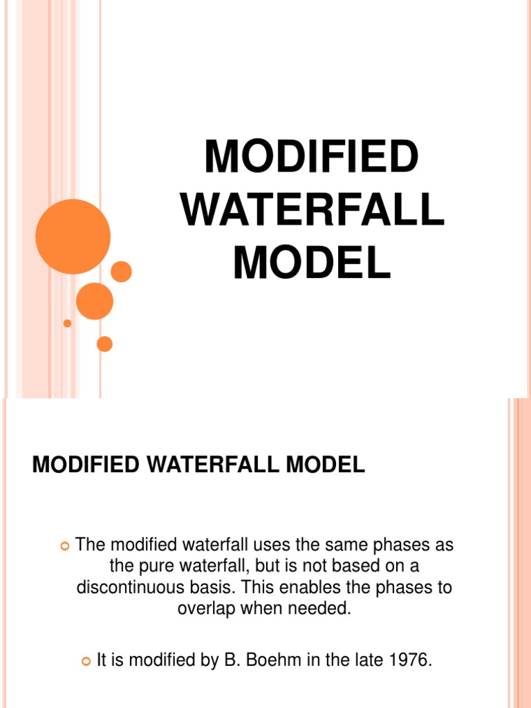 Modified Waterfall Method | PDF | Interface (Computing) | Implementation