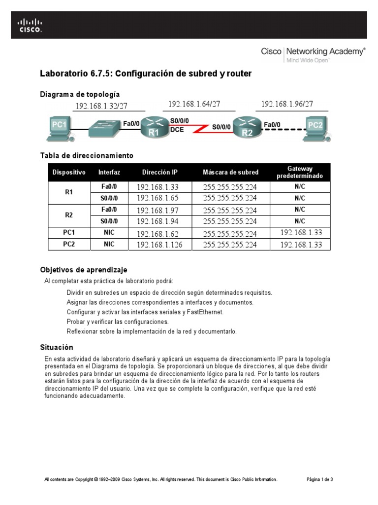 6.7.5 (Resuelto) | Descargar gratis PDF | Protocolos de red ...