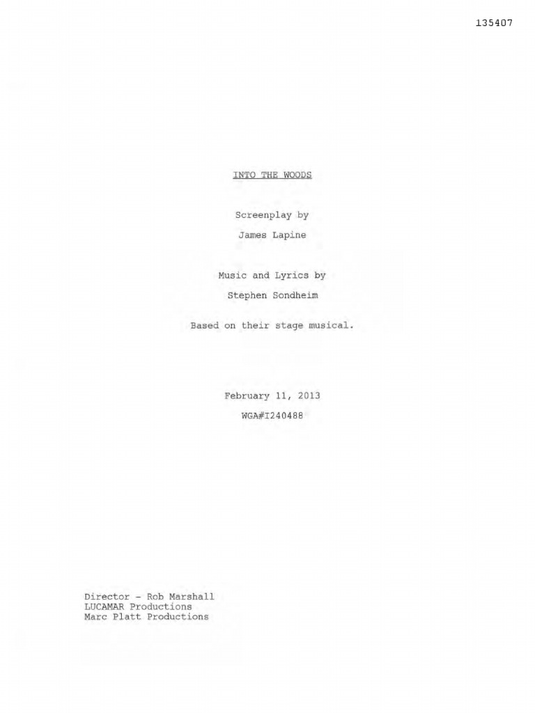 Into The Woods | PDF