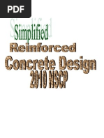 Reinforced Concrete Design Formulas | PDF | Bending | Young's Modulus