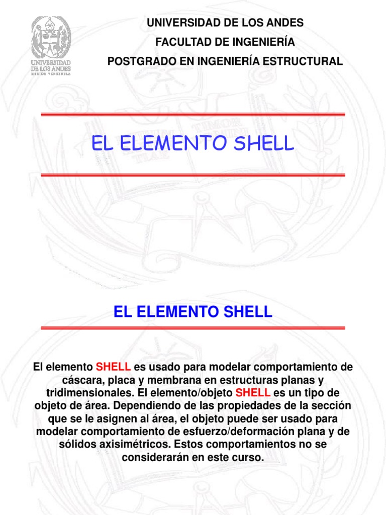 SAP2000 Shell | PDF | Rigidez | Doblar