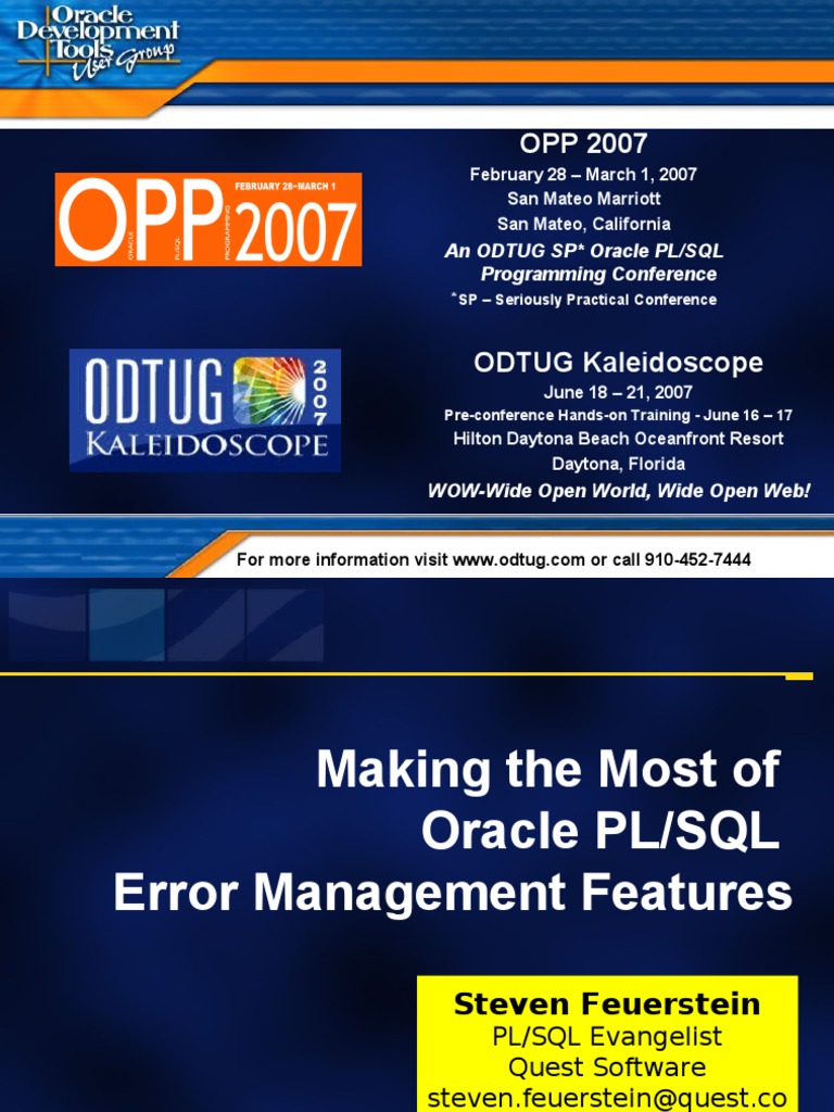 error-management-in-oracle-pl-sql-pdf-pl-sql-sql
