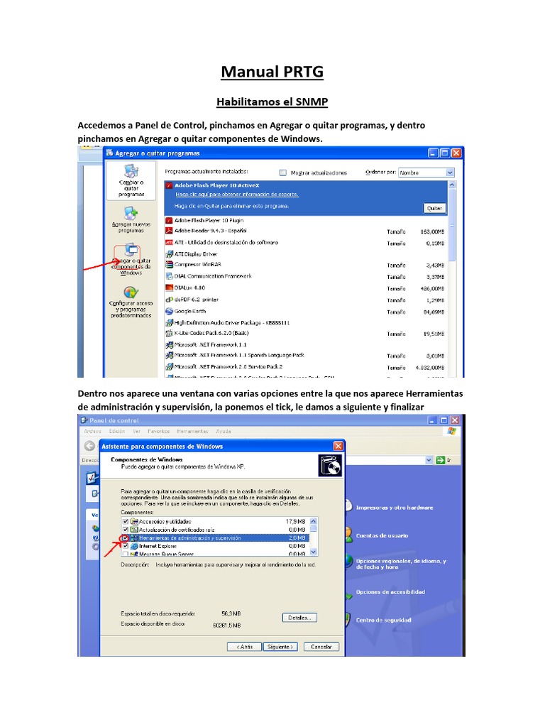 Manual PRTG | PDF | Protocolos de internet | Red de computadoras
