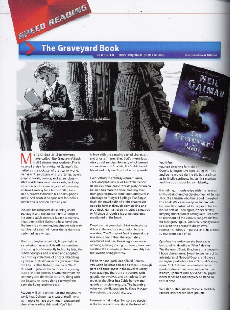 SPEED READING-The Graveyard Book | PDF