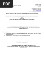 BHPC Application Form for Health Professionals | PDF | Identity ...