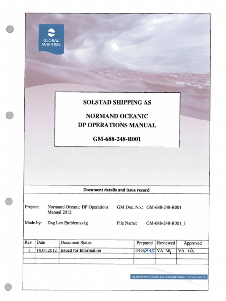 DP Operations Manual | PDF | Nature