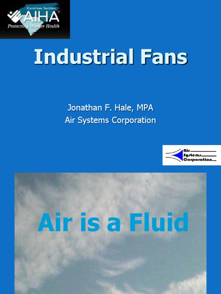 Industrial Fans | PDF | Mechanical Fan | Engineering Thermodynamics