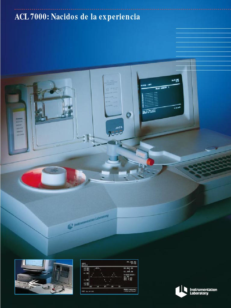 Analizador Coagulación Acl-7000 | PDF | Impresora (Computación ...