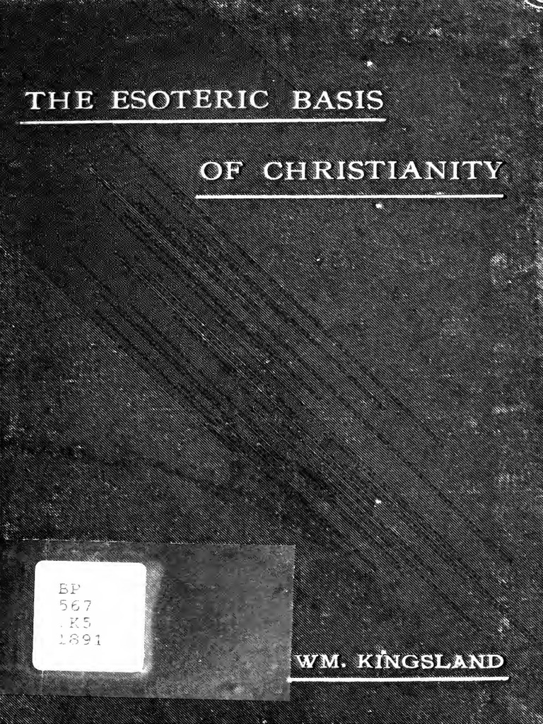 Esoteric Basics of Christianity | PDF | Theosophy | Prophecy