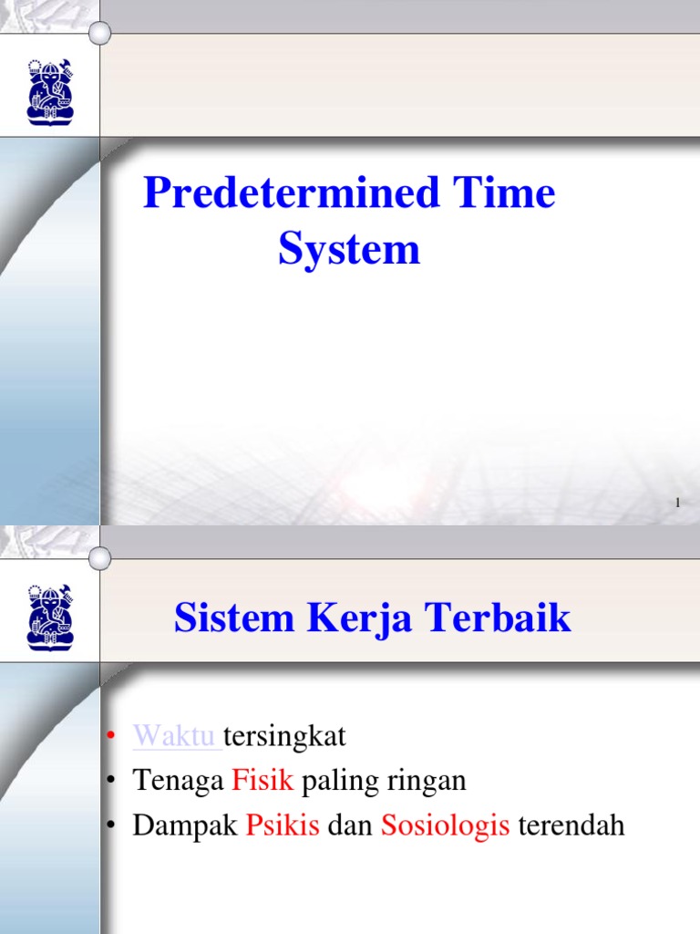 Predetermined MTM Most | PDF