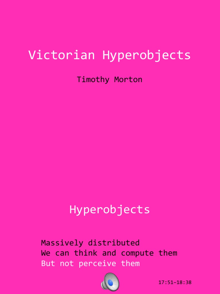 Victorian Hyperobjects | PDF | Nature