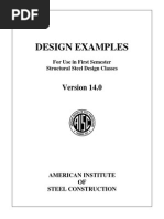 Design Examples: Companion To The AISC Steel Construction Manual | PDF ...