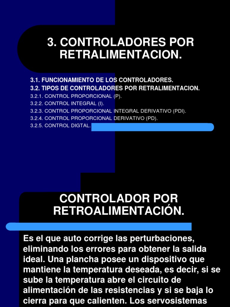 Controladores Por Retroalimentacion