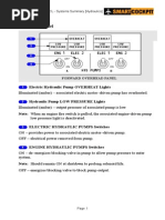 B737CL Hydraulics | PDF | Aircraft Flight Control System | Pump
