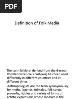 Characteristics of Folklore | PDF | Folklore | Storytelling