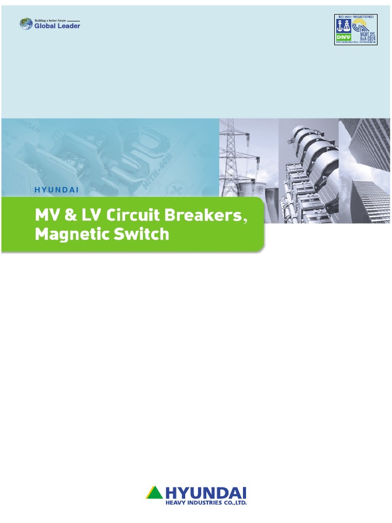 HYUNDAI MV y LV Breakers | PDF | Electrical Engineering | Electricity