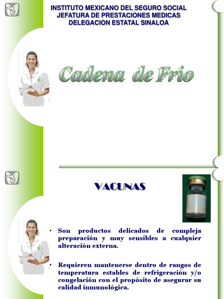 Red de Frio | PDF | Vacunas | Agua