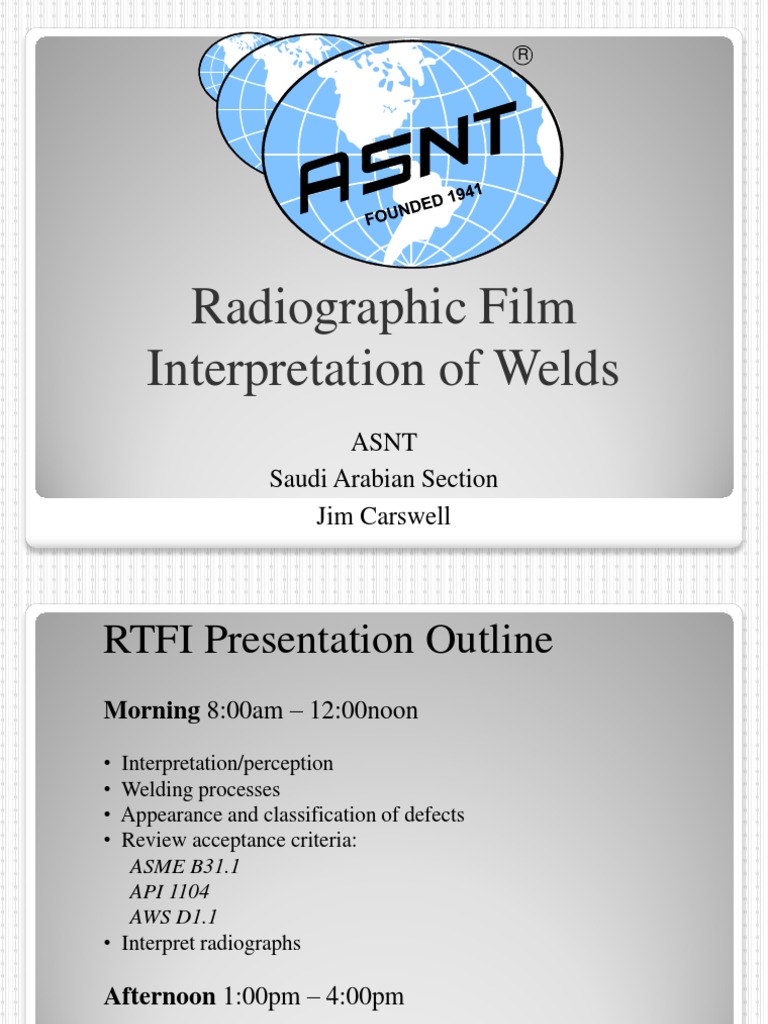 Aramco-RTFI Presentation 10-1-21 | PDF | Welding | Construction