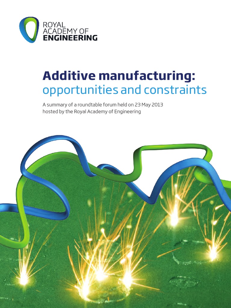 Additive Manufacturing Opportunities And Constraints Pdf 3 D Printing Nuclear Power