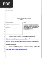 Sample Petition For Preliminary Distribution For Probate in California ...
