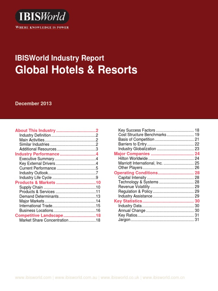 Global Hotels and Resorts | PDF | Hilton Worldwide | Tourism