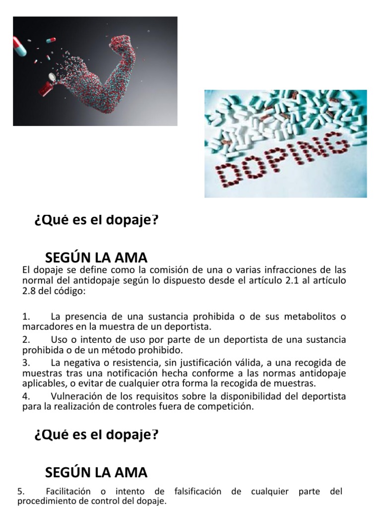 7 Dopping Imp | PDF | Dopaje en el deporte | Drogas