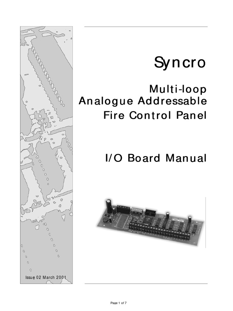 Syncro Syncro: Multi Multi - Loop Loop Analogue Addressable Analogue ...