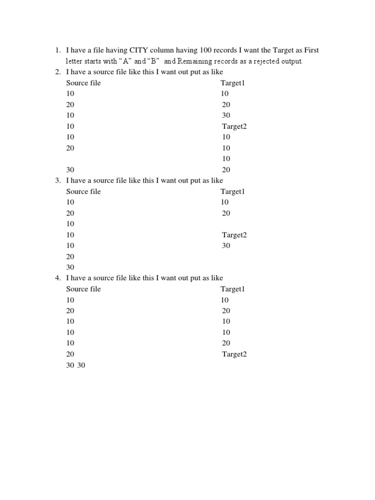 Scenario-Based DataStage Interview Questions | PDF | Computing | Business