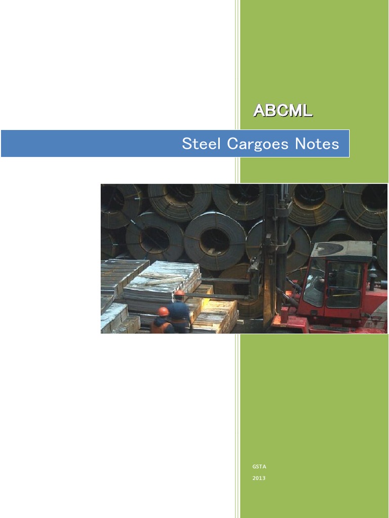 Steel Cargoes | Download Free PDF | Rolling (Metalworking) | Sheet Metal