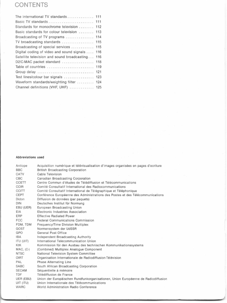Analog TV Standards by R&S | PDF | Frequency Modulation | Satellite ...