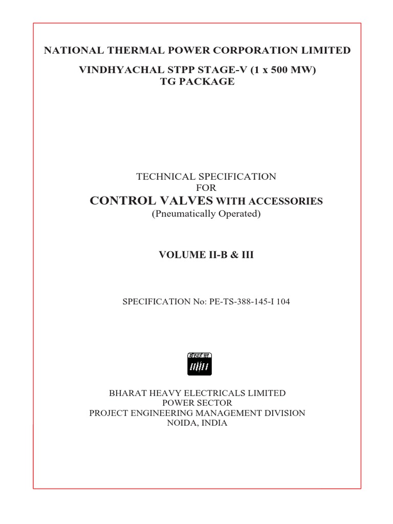 Control Valve Pdf Valve Switch