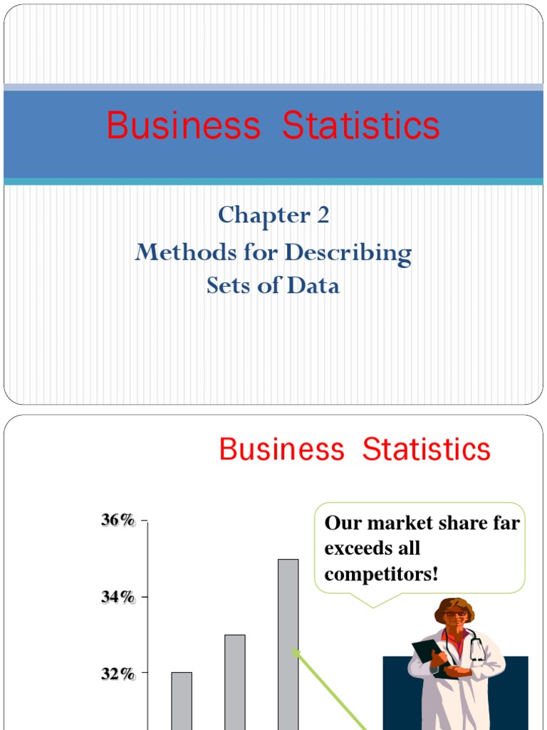 Business Statistics: Methods For Describing Sets of Data | PDF | Mode ...
