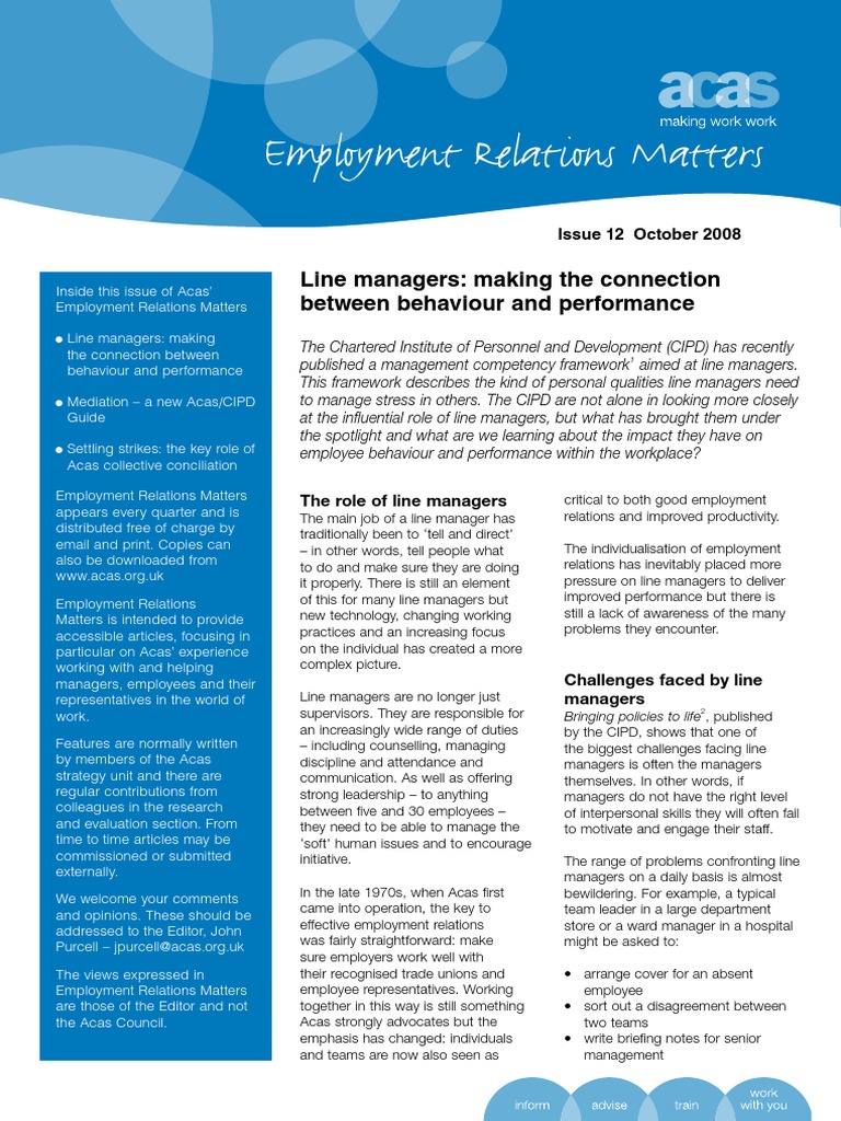 ER Matters Issue | PDF | Mediation | Competence (Human Resources)