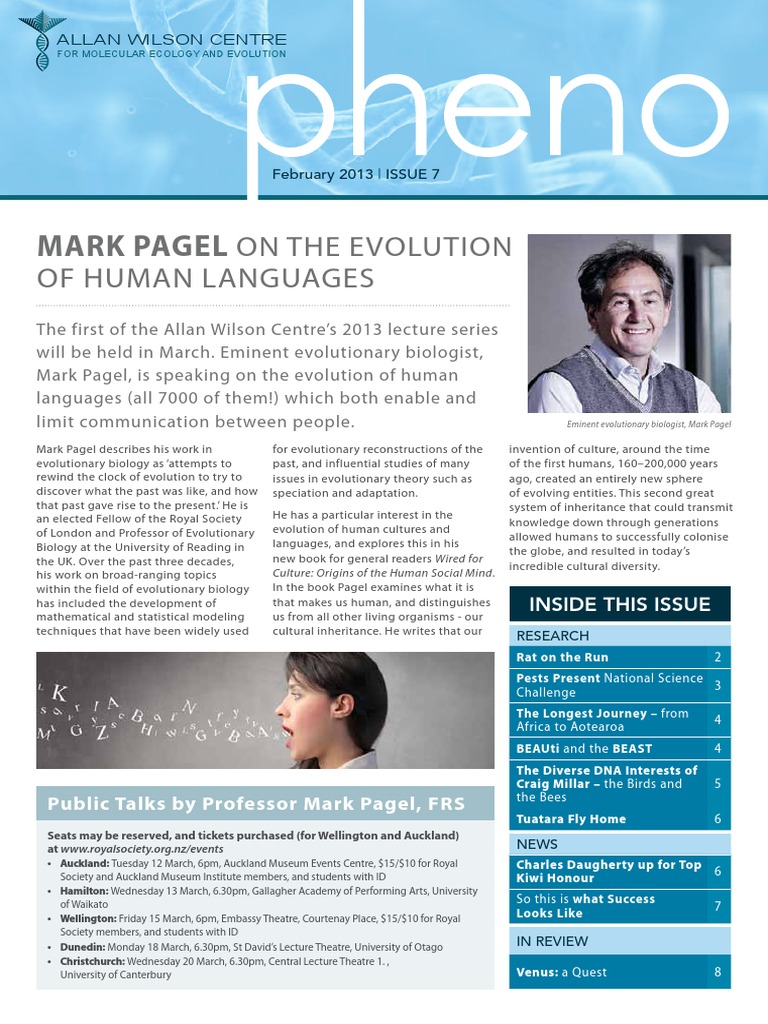 Pheno February 2013 | PDF | Evolution | Biology