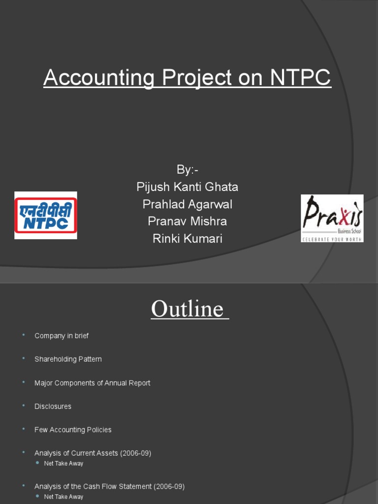 NTPC Financial Statement Analysis | PDF | Financial Statement | Debt