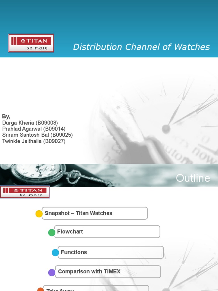 Titan Distribution Channel | PDF